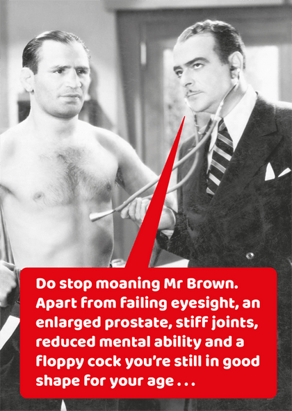 Funny birthday card - Still in good shape – Comedy Card Company