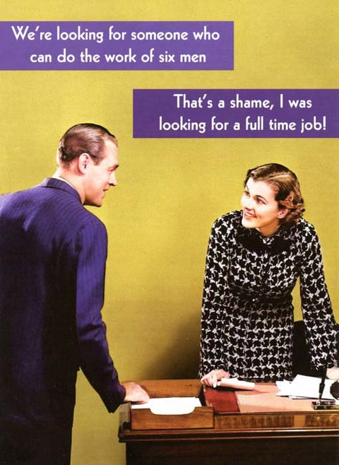 Funny cards about Work - Comedy Card Company