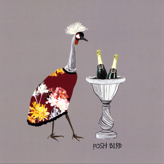 Funny card for her by Sally Scaffardi - Posh Bird – Comedy Card Company
