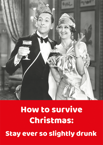 Funny Christmas cards Comedy Card Company Christmas - Stay drunk Comedy ...