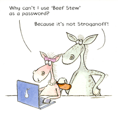 Birthday Card Paperlink Beef stew as password Comedy Card Company