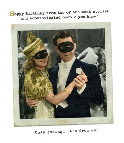 Birthday Card UK Greetings Birthday wishes from Stylish People Comedy ...