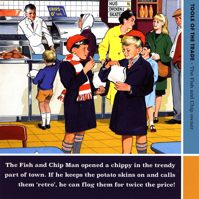 Funny Card - Chippy in the trendy part of town - Woodmansterne – Comedy ...