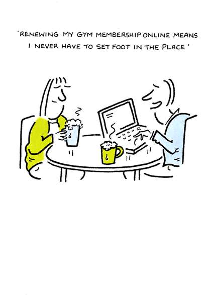 Funny Cards about Health & Fitness - Comedy Card Company – Page 2