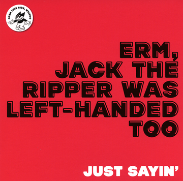Funny card - Jack the ripper was left-handed too – Comedy Card Company