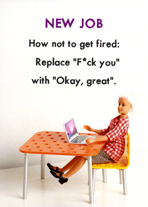 Funny Leaving Cards / New Home / Thank you / Retirement / New Job ...